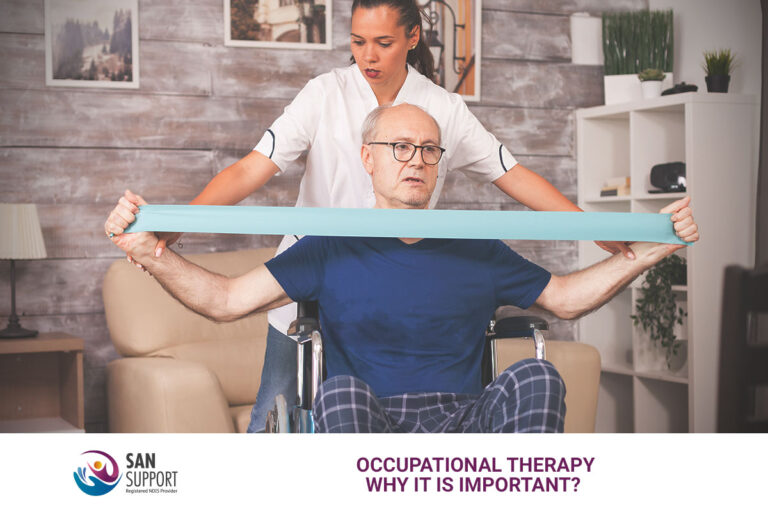 SAN Support - Occupational Therapy – Why It is Important