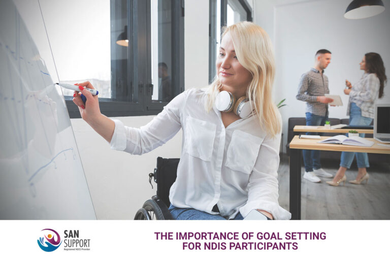SAN Support - The Importance of Goal Setting for NDIS Participants